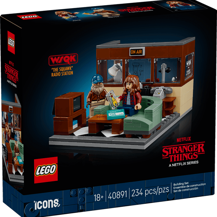 LEGO Stranger Things WSQK Radio Station 40891