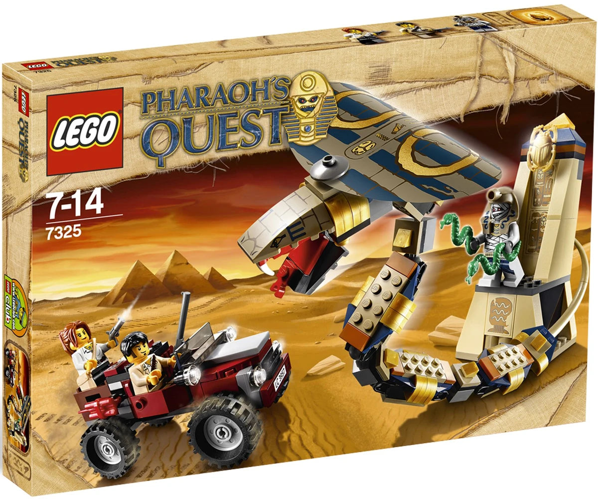 LEGO Pharaoh's Quest Cursed Cobra Statue 7325