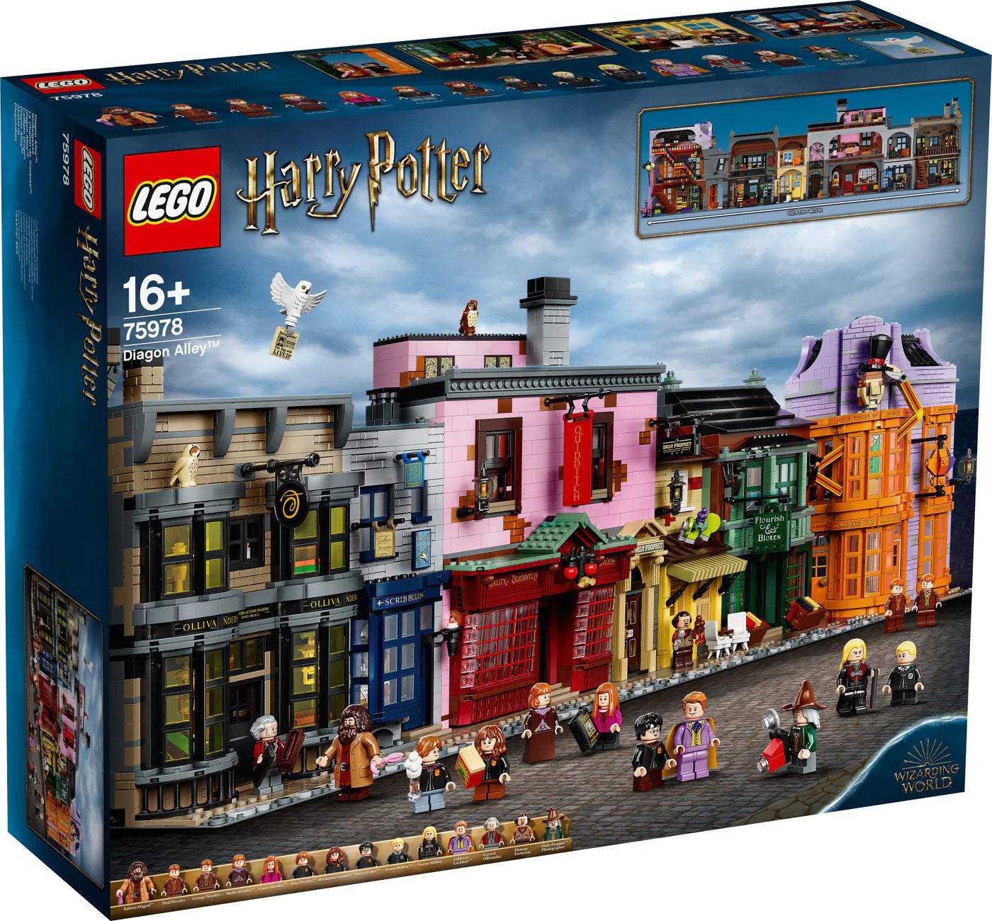 PRE-LOVED LEGO Harry Potter Diagon Alley 75978