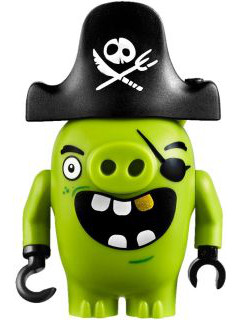 LEGO MINIFIG The Angry Birds Movie Pirate Pig ang014