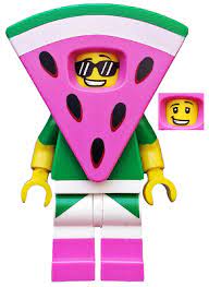 LEGO MINIFIG Watermelon Dude, The LEGO Movie 2 tlm155