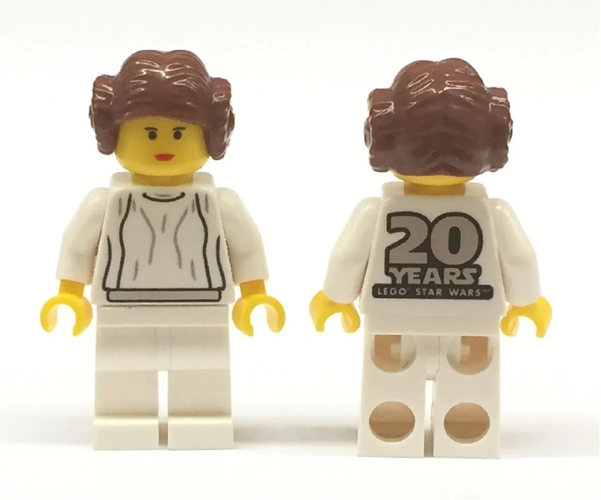 LEGO MINIFIG Star Wars Princess Leia,20th Anniversary Torso sw1022