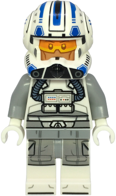 LEGO MINIFIG Star Wars Clone Trooper Pilot Captain Jag (Phase 2) sw140